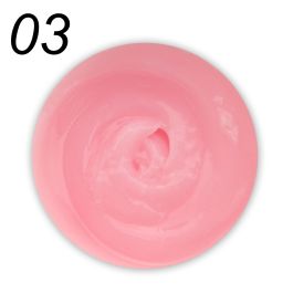 UV / LED Gel Flux Poly Cream Polyacrylgel, 30ml - 003 milky pink - vw-e.de